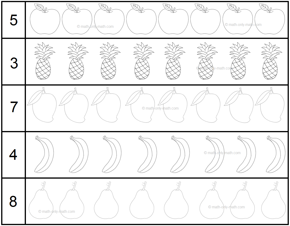 Count and Write Numbers | Free Kindergarten Math | Fun Math Websites