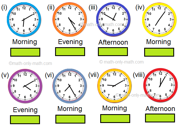 Telling Time in a.m. and p.m. | Antemeridian and Postmeridian|Examples