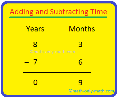 Adding and Subtracting Time | Operation on Measure of Time | US Time