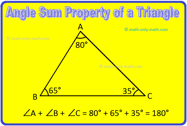 Worksheet on Triangle | Homework on Triangle | Different types|Answers