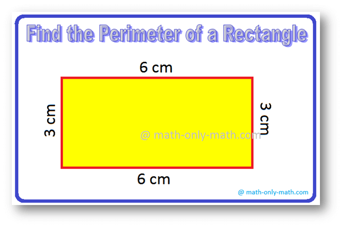 Perimeter of a Rectangle | How to Find the Perimeter of a Rectangle?