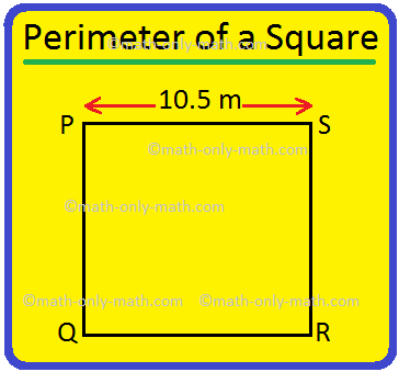 Perimeter of a Square | How to Find the Perimeter of Square? |Examples
