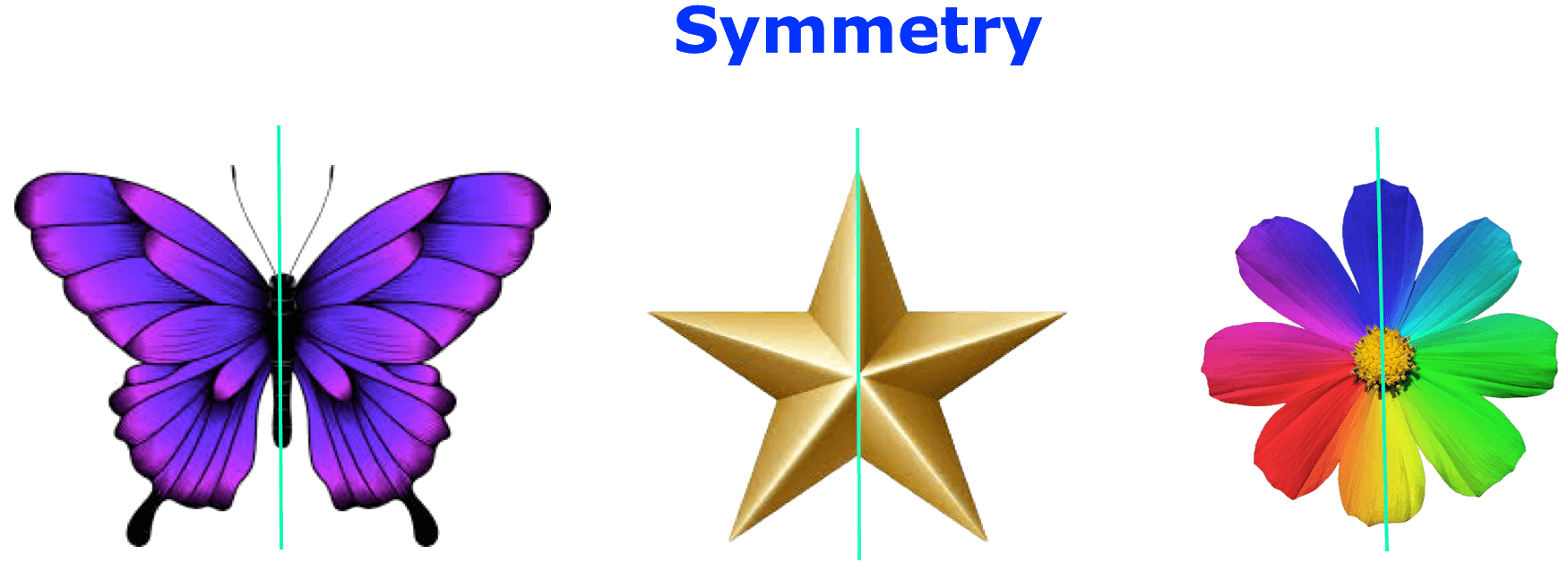 Symmetrical Shapes | One, Two, Three, Four & Many-line Symmetry