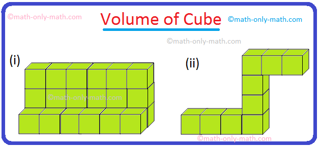 Worksheet on Volume | Volume of a Cube | Volume of a Cuboid | Volume